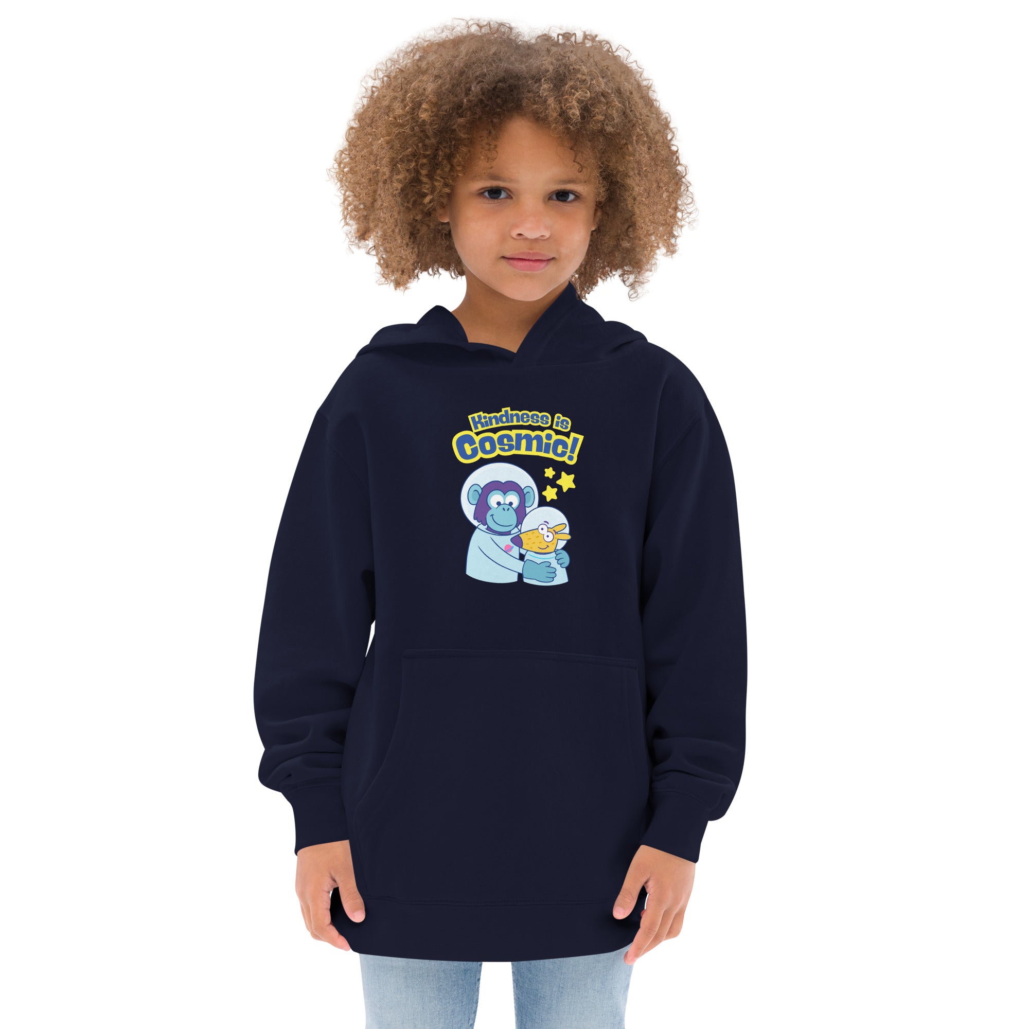 Kindness is Cosmic - Kids fleece hoodie – Cosmic Kids Yoga